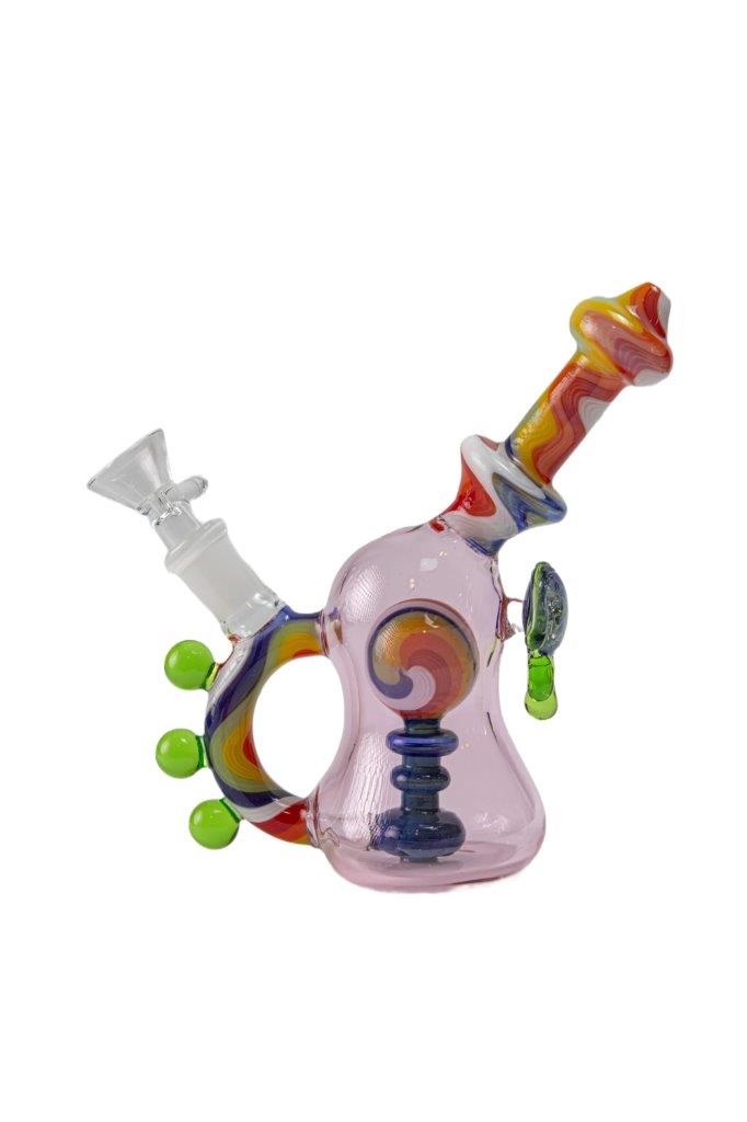 Rainbow Pink Water Pipe – Cali Coast Supply™️